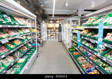 CoOp Food shop. Interior of shop Stock Photo - Alamy