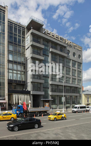 Izvestia newspaper building designed by Soviet constructivist architect ...