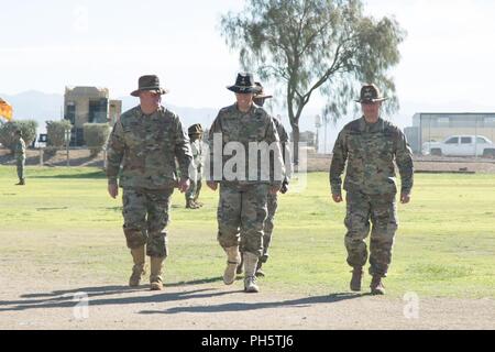 U.S. Army Col. Scott Woodward, incoming commander, 11th Armored Cavalry ...