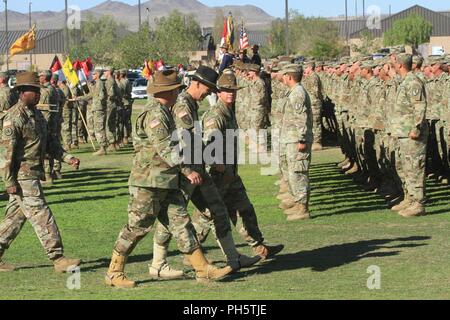 U.S. Army Col. Scott Woodward, incoming commander, 11th Armored Cavalry ...