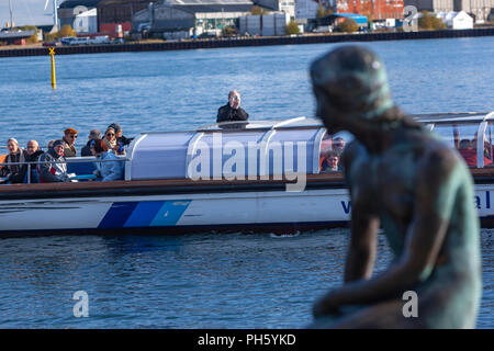 The Little Mermaid is a bronze statue by Edvard Eriksen in Copenhagen, Denmark Stock Photo - Alamy