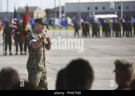 Lt. Col. Adam L. Jeppe relinquishes command of Marine Aviation ...