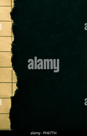 Chain and torn paper on a dark background Stock Photo - Alamy