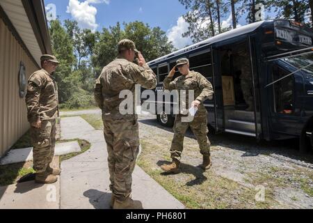 Col. Paul Birch, left, 93d Air Ground Operations Wing commander, and ...