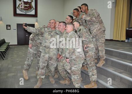 U.S. Army Medical Materiel Center-Korea outgoing commander Lt. Col ...