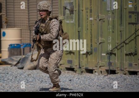 U.S. Marine Corps Cpl. Shannon Kozlowski, family readiness officer ...