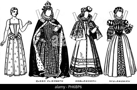 'The Gallery of Historic Costume: Some of the Dresses Worn in Elizabeth ...