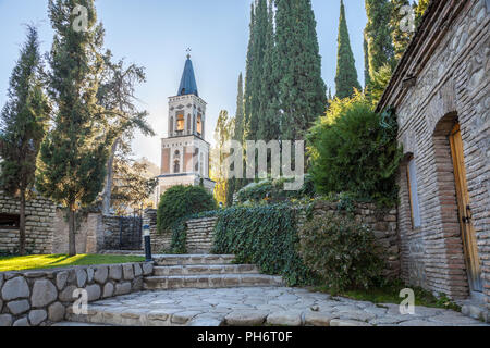 Bell Tower, Bodbe Monastery of St. Nino, Signagi aka Sighnaghi Georgia ...