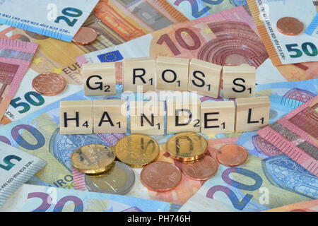 Symbolfoto Wirtschaftsbegriff Grosshandel Stock Photo - Alamy