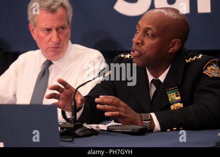 President of J'Ouvert City International Yvette Rennie, speaks. NYC ...