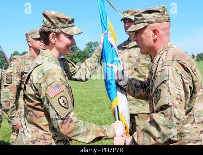 U.S. Air Force Col. Rhett Champagne (left), the 821st Contingency ...