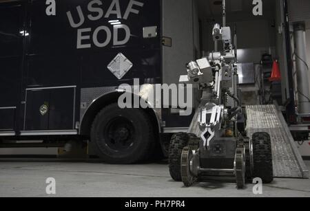The Andros F6A robot is operated by U.S. Air Force Explosive Ordnance ...