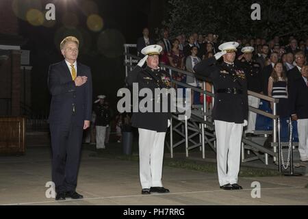 From left, the Assistant Commandant of the Marine Corps, Gen. John M ...