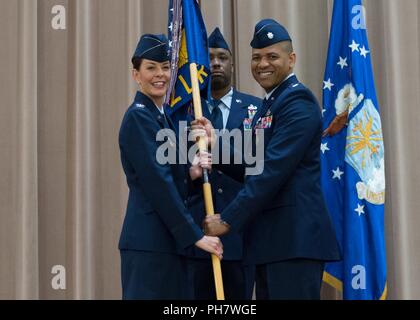 Lt. Col. Jennifer Neris, 2nd Logistics Readiness Squadron commander ...