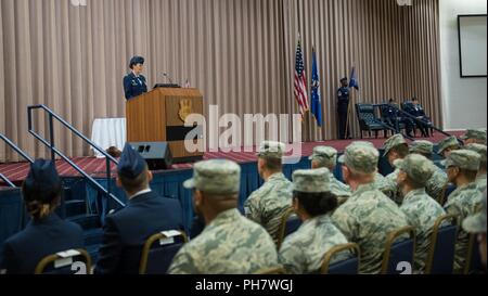 Lt. Col. Jennifer Neris, 2nd Logistics Readiness Squadron commander ...