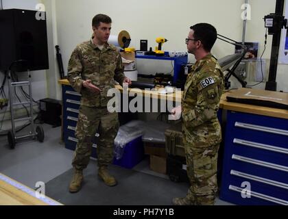 U.S. Air Force Col. Mason Dula, Special Warfare Training Wing commander ...