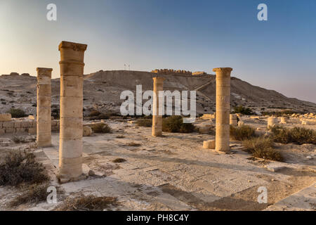 Nitzana, Roman dead city, Negev desert, Israel Stock Photo - Alamy
