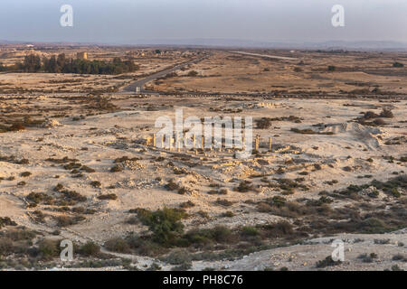 Nitzana, Roman dead city, Negev desert, Israel Stock Photo - Alamy