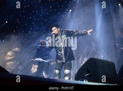 Peter Andre, britischer Sänger, beim Pepsi-Festival in Rotterdam ...