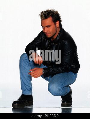 Nek, italienischer Pop Rock Musiker, bei einem Promoshoot in München ...