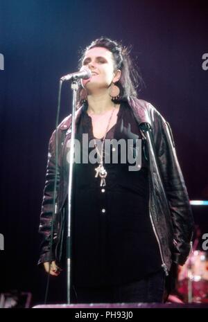 Alison Moyet, britische Popsängerin, in München, Deutschland 1987 ...