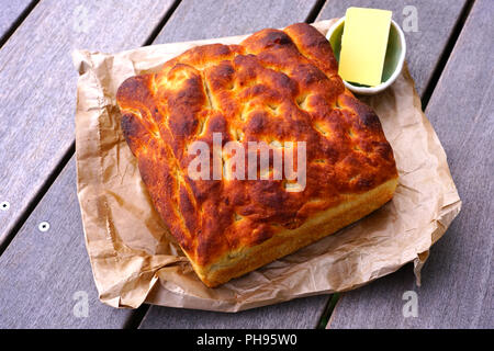 Fresh sourdough potato Maori bread (rewena), a New Zealand specialty ...