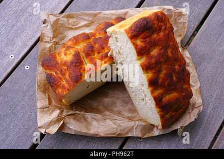 Fresh sourdough potato Maori bread (rewena), a New Zealand specialty ...
