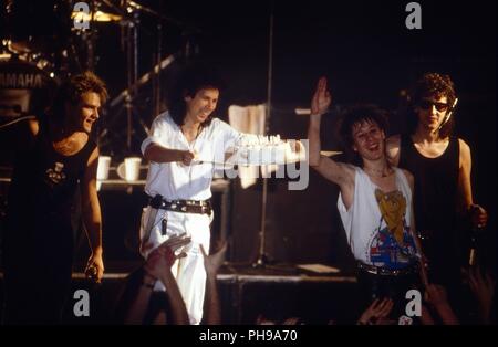 "The Alarm", britische Alternative-Rockband, beim Konzert in München ...