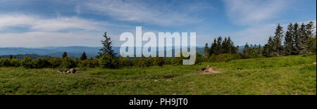 mountains from andrews bald, great smoky mountains national park, usa ...