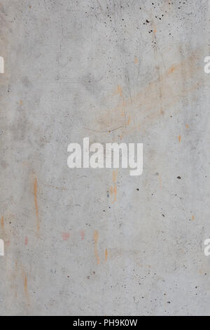 Messy cement wall texture with spot of orange paint Stock Photo - Alamy