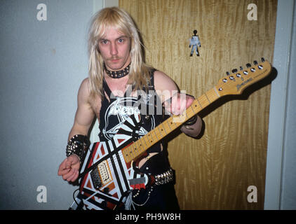 Jeffrey „Mantas“ Dunn (Venom) on 07.02.1984 in München / Munich ...