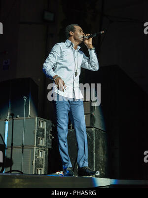 Pictures of Reggae singer Sanchez, at the O2 Brixton Academy,London ...
