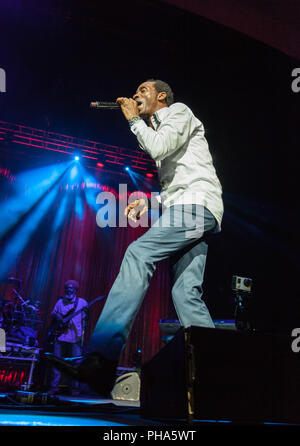 Pictures of Reggae singer Sanchez, at the O2 Brixton Academy,London ...