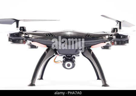 Modern Technology Copter closeup Aircraft Drone Stock Photo - Alamy