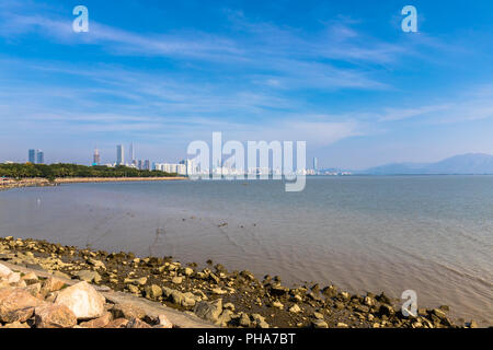 Shenzhen special economic zone skyline Stock Photo - Alamy