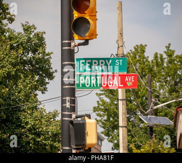 A sign on Newark New Jersey City Hall announcing one-day monthly ...