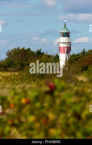 lighthouse on Årø island, denmark Stock Photo - Alamy