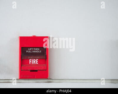 Button fire alarms, fire, security, protection, alarm Stock Photo - Alamy