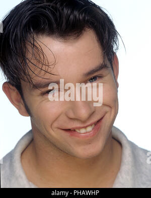 Boyzone (Stephen Gately) on 09.03.1995 in München / Munich. | usage ...