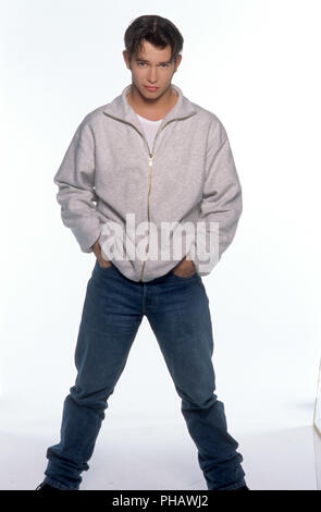 Boyzone (Stephen Gately) on 09.03.1995 in München / Munich. | usage ...