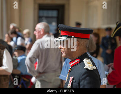 The Lord-Lieutenant of Greater London, Sir Kenneth Olisa, arrives for a ...