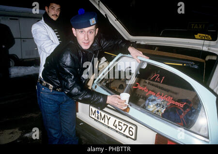 Paul Rutherford (l) und Holly Johnson (Frankie Goes To Hollywood) on 01 ...