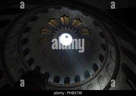 Israel, Jerusalem, June 2018: interior of the Lord's Temple in ...