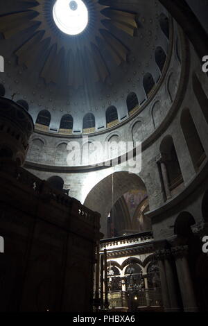 Israel, Jerusalem, June 2018: interior of the Lord's Temple in ...