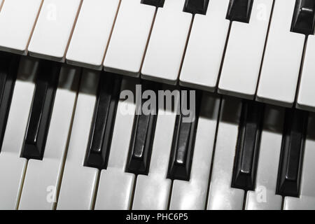 Two musical keyboards Stock Photo - Alamy