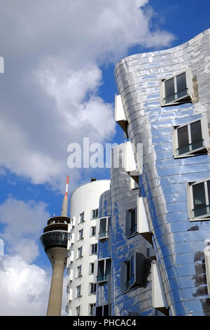Media Harbour, Gehry Buildings, Duesseldorf, North Rhine-Westphalia ...