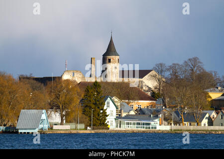 castle of Haapsalu Stock Photo - Alamy