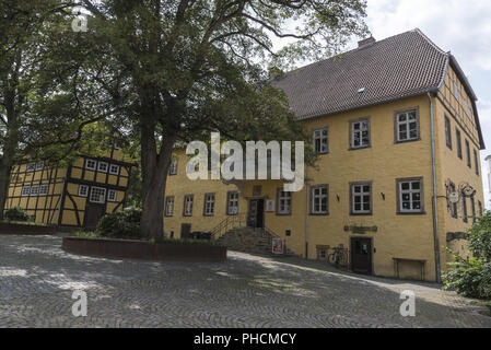Burgmannshof, historical building, Luebbecke Stock Photo - Alamy