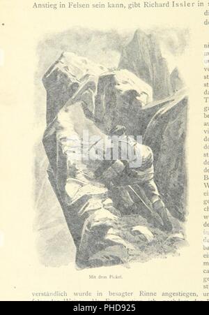 Der Bergsteiger im Hochgebirge ... Mit 33 Abbildungen Stock Photo - Alamy