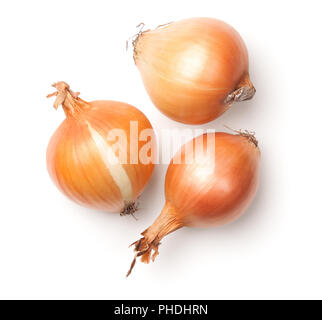 Onions isolated on a white background Stock Photo - Alamy